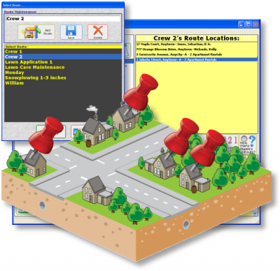 Lawn Care Routing Software - Multi Stop Route Planning & Mapping